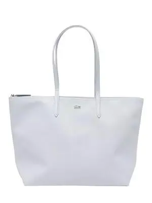 Lacoste Zipped Tote Bag - Blue