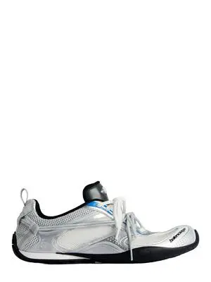 Balenciaga Radar Gradient Lines Sneaker Silver