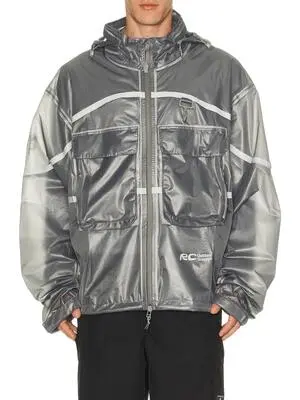 RC OUTDOOR SUPPLY Owens Shell Jacket Translucent Blue