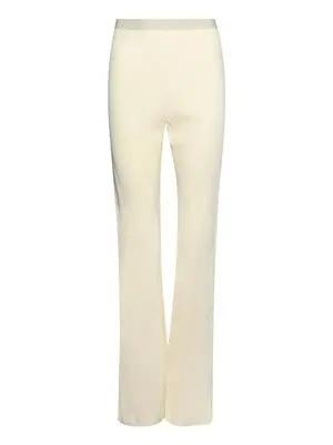 Wardrobe.NYC Crepe Bias Cut Pant - Yellow