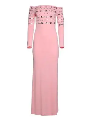 Rabanne Off-the-shoulder Maxi Dress - Pink