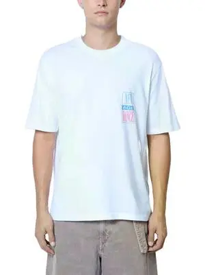 ACMH X LOVE INTERNATIONAL Logo Motif T-shirt - White