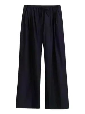 3.1 Phillip Lim Drawstring Wide-leg Trousers - Blue