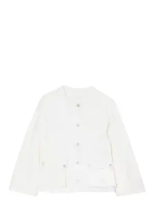 3.1 Phillip Lim Buttoned Cotton Jacket - Neutrals