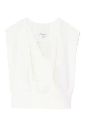 3.1 Phillip Lim V-neck Sleeveless Top - Neutrals