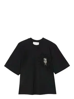 3.1 Phillip Lim Appliqué T-Shirt Black