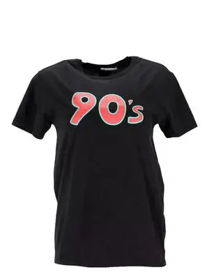 Bella Freud 90s Print T-shirt - Black