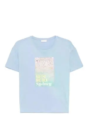 Liu Jo Graphic-print T-shirt - Blue