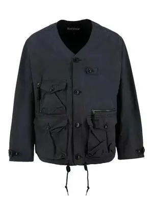 Barbour Endurance Button Multi-pocket Jacket - Blue