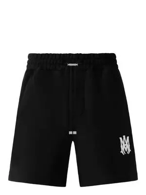 Amiri Logo-print Shorts - Black