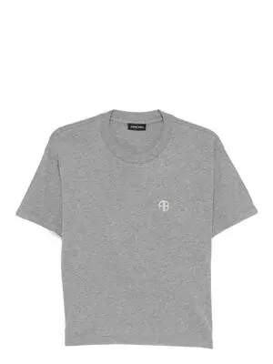 ANINE BING Logo T-shirt - Grey