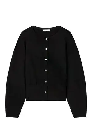 STUDIO TOMBOY Round-neck Cardigan - Black