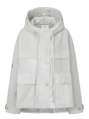 STUDIO TOMBOY Hooded Utility Jacket - Grey