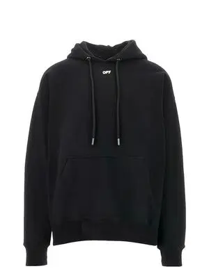 Off-White 3d Arrow Spray Hoodie - Black