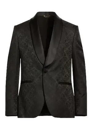 MANUEL RITZ Blazer Size Polyester, Viscose - Black