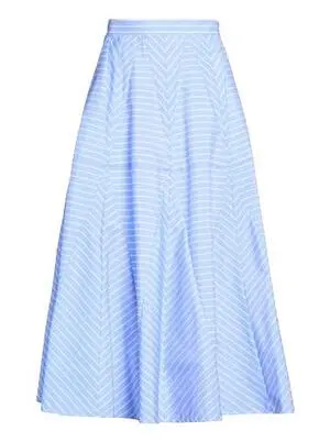 Sandro Midi Flared Skirt - Blue
