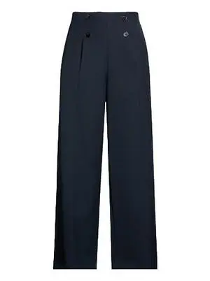 Sandro Wide-leg Gabardine Pants - Blue