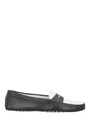 TOD'S Leather Loafers - Black