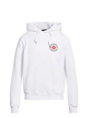 Dsquared2 Cotton Fleece Sweatshirt - White