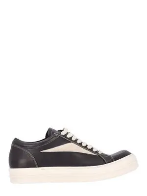 Rick Owens Rick Owens Vintage Calfskin Sneakers Gray
