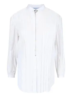 Seafarer Shirt With Chain - White