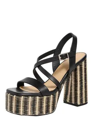 CastaÑer Felisa Platform Sandals - Black