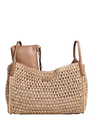 Rag & Bone Raffia Tote - Natural