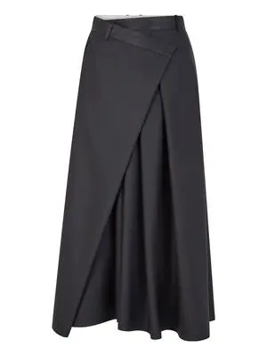 HEIRLOME Wool-Blend Maxi Skirt