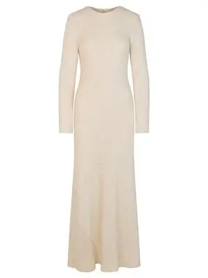 HEIRLOME Mercedes Bouclé Dress - Ivory