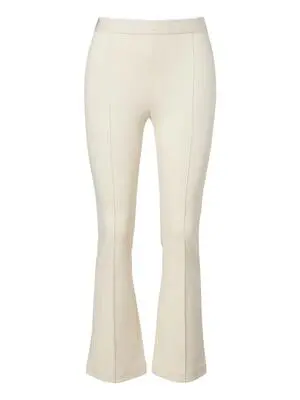 Wolford Grazia Cropped Jersey Flared Pants - White
