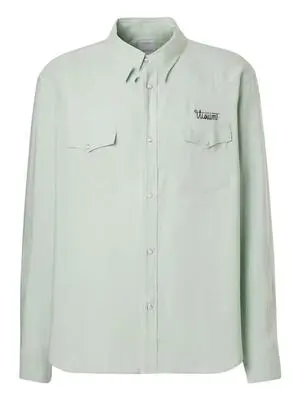 Visvim Four Corners Canvas Shirt - Green