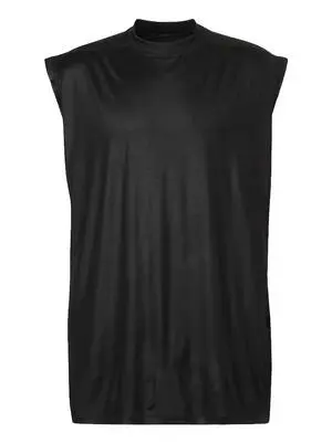 Rick Owens Tarp Jersey Tank Top - Black