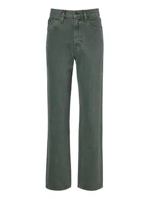 SLVRLAKE London Straight Jeans Green