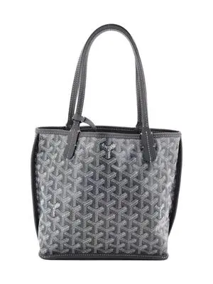 Goyard Anjou Reversible Mini Tote Coated Canvas - Grey