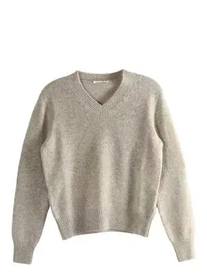 THE ROW Noval V-neck Sweater - Neutrals