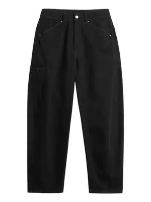 LEMAIRE Maxi Workwear Trousers - Black