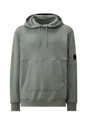 C.P. COMPANY Drawstring Hooded Sweatshirt - Blue