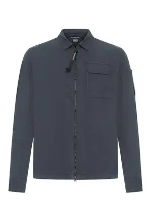 C.P. COMPANY Organic Cotton Overshirt - Grey