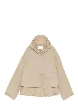 JNBY Drawstring-hem Hooded Jacket - Neutrals