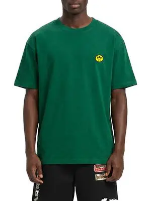 BARROW Cotton T-shirt With Logo - Green