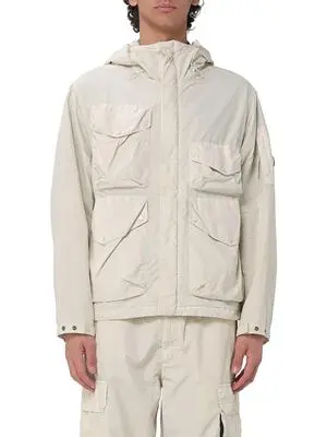 C.P. COMPANY Utility Jacket With Hood - Ice