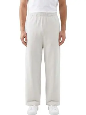 ENTIRE STUDIOS Wide Leg Sweatpants - White