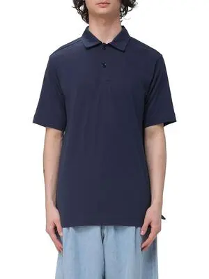 Dries Van Noten Basic Cotton Polo Shirt - Blue