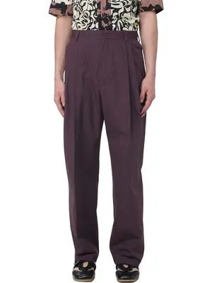 Dries Van Noten Tailored Pleated Trousers - Violet