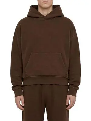 ENTIRE STUDIOS Oversized Hooded Sweatshirt - Brown