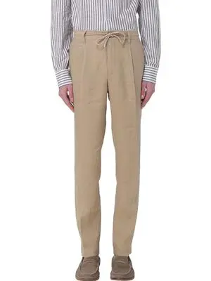 MANUEL RITZ Manuel Ritz Tailored Trousers With Drawstring Detail Biscuit