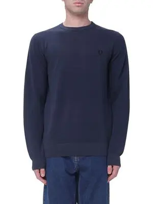 Fred Perry Fred Perry Crew Neck Pullover Blue