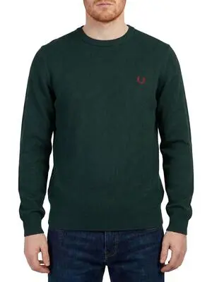 Fred Perry Fred Perry Crew Neck Pullover Navy