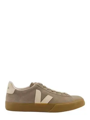 VEJA Suede Lace-up Sneakers - Grey