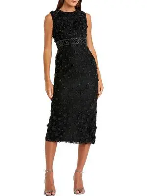 Mac Duggal Petite Pleated Charmeuse One-shoulder Gown - Black